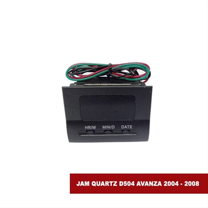 JAM MOBIL DIGITAL TOYOTA AVANZA 2004 - 2008 PENT DIGITAL CLOCK - Lowin