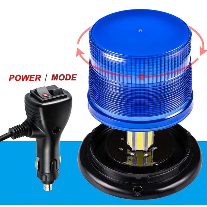 LAMPU POLISI LED SK-E75 12V / 24V LAMPU SIRENE POLISI LED ORIGINAL - Lowin