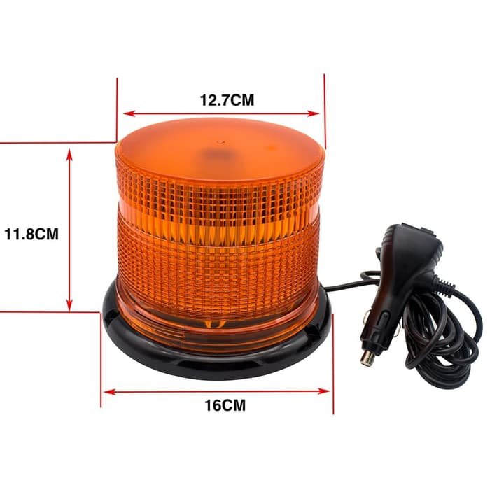 LAMPU POLISI LED SK-E75 12V / 24V LAMPU SIRENE POLISI LED ORIGINAL - Lowin
